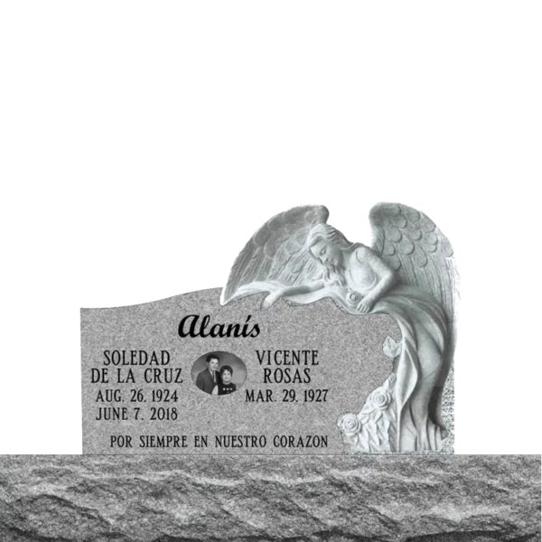 Upright Marker Custom MMUcustom-02 - MATTOS Monuments